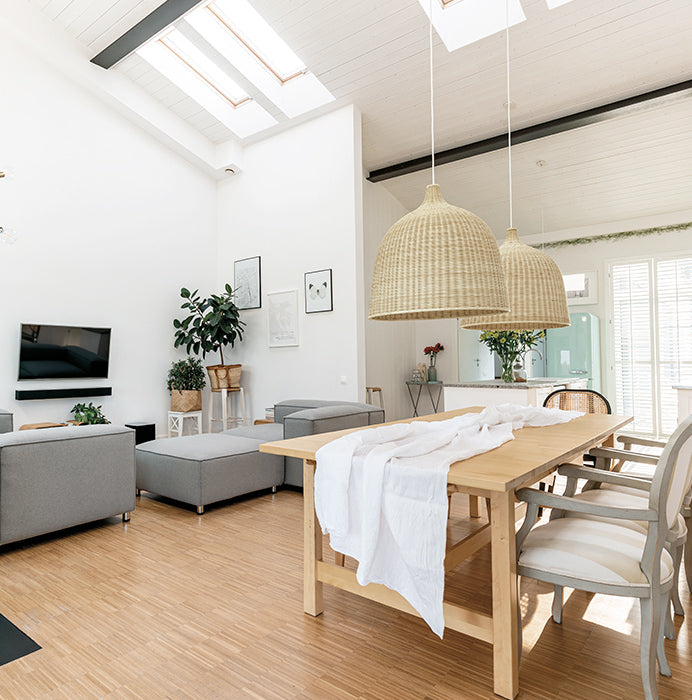 Pendant lamp Ineslam BORA BORA rattan E27 – DECOVIX