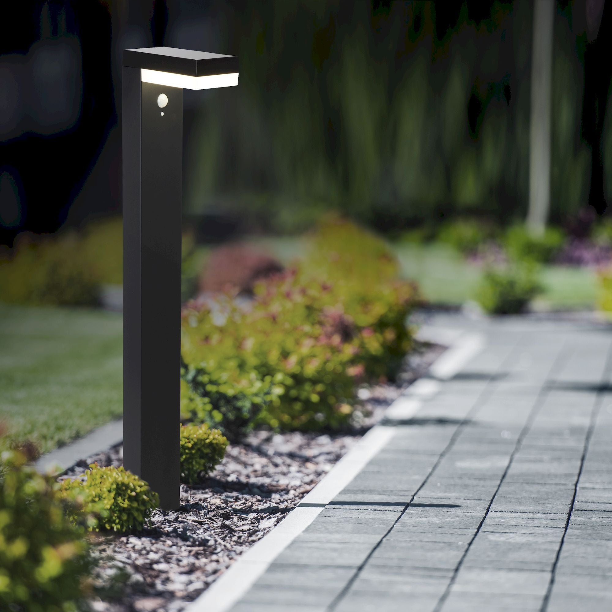 LED Solar Outdoor Plinth Light Filius h: 50cm – DECOVIX